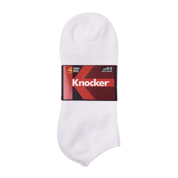 KNOCKER NO SHOW SPORTS SOCKS (49523_WHITE) – Uni Hosiery Co Inc.