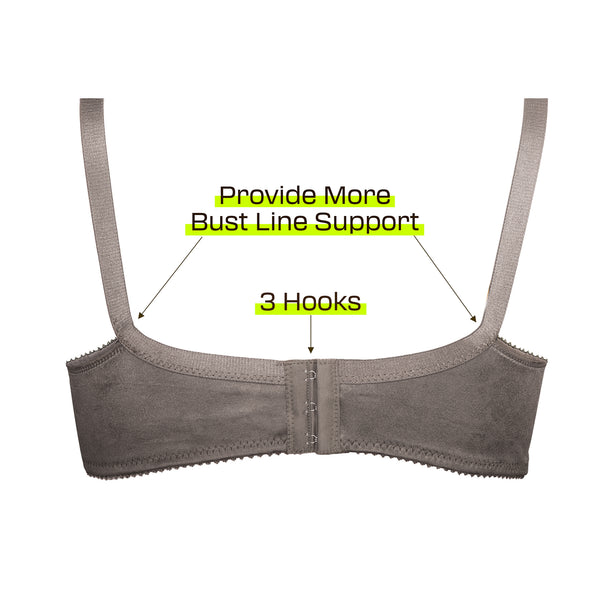 SOFRA LADIES NO WIRE NO PAD COTTON MAMA BRA (BR1541N2) – Uni Hosiery Co ...