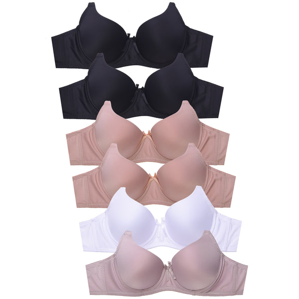 SOFRA LADIES PLAIN D CUP BRA (BR4290PD) – Uni Hosiery Co Inc.