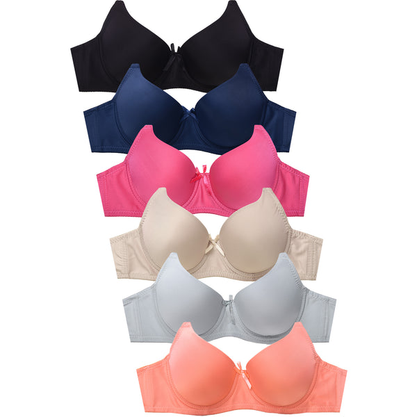 MAMIA LADIES PLAIN BRA (BR4500P9) – Uni Hosiery Co Inc.