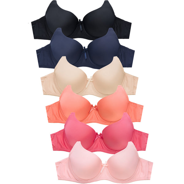 MAMIA LADIES PLAIN BRA (BR4600P1) – Uni Hosiery Co Inc.