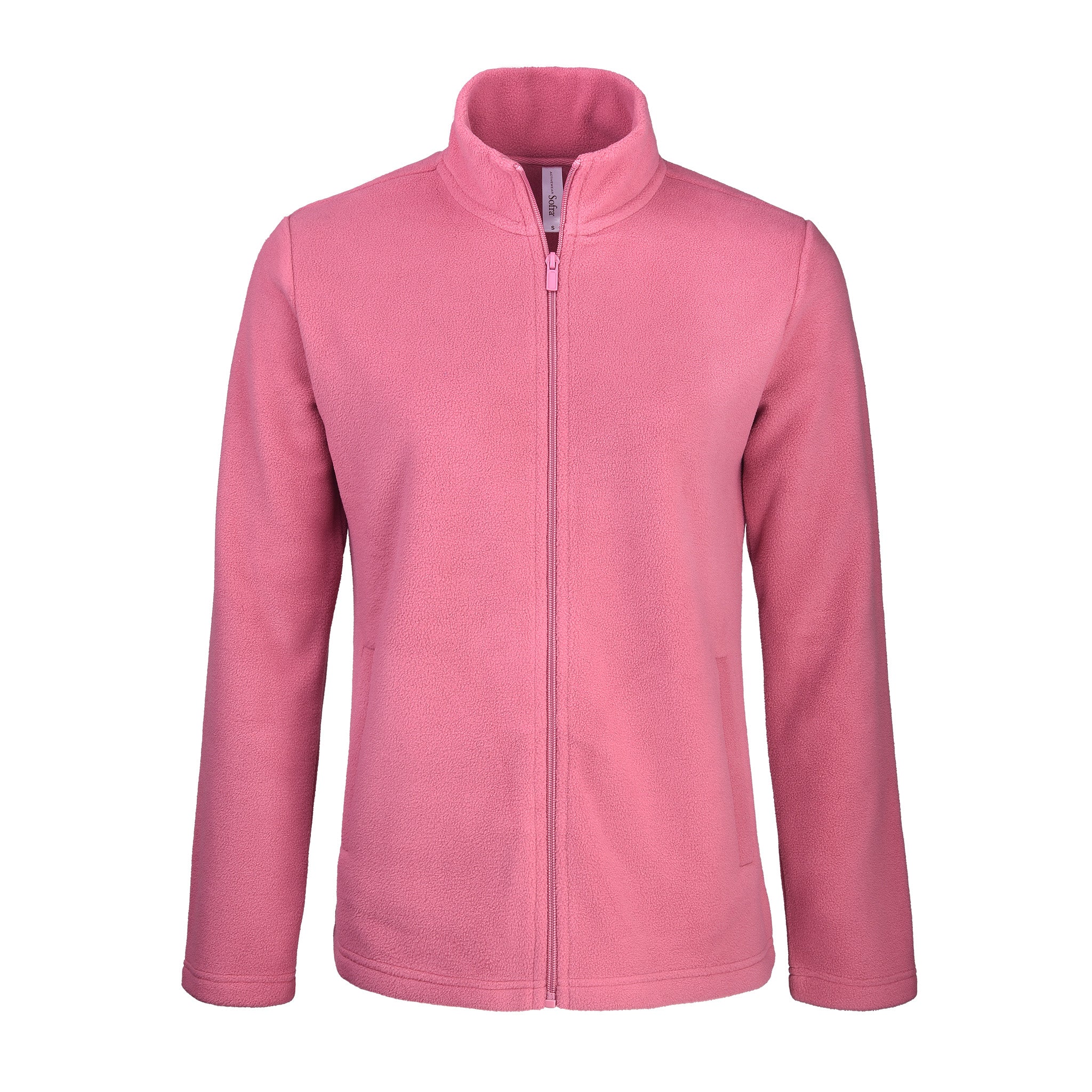 SOFRA LADIES POLAR FLEECE JACKET (LPF200_D.ROSE) – Uni Hosiery Co Inc.