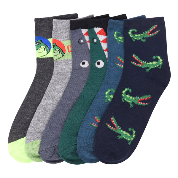 PODE BOY'S COMPUTER CREW SOCKS (PR_CROCO) – Uni Hosiery Co Inc.