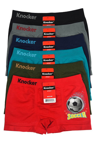 KNOCKER BOY'S SEAMLESS BOXER BRIEFS (BPS021) – Uni Hosiery Co Inc.