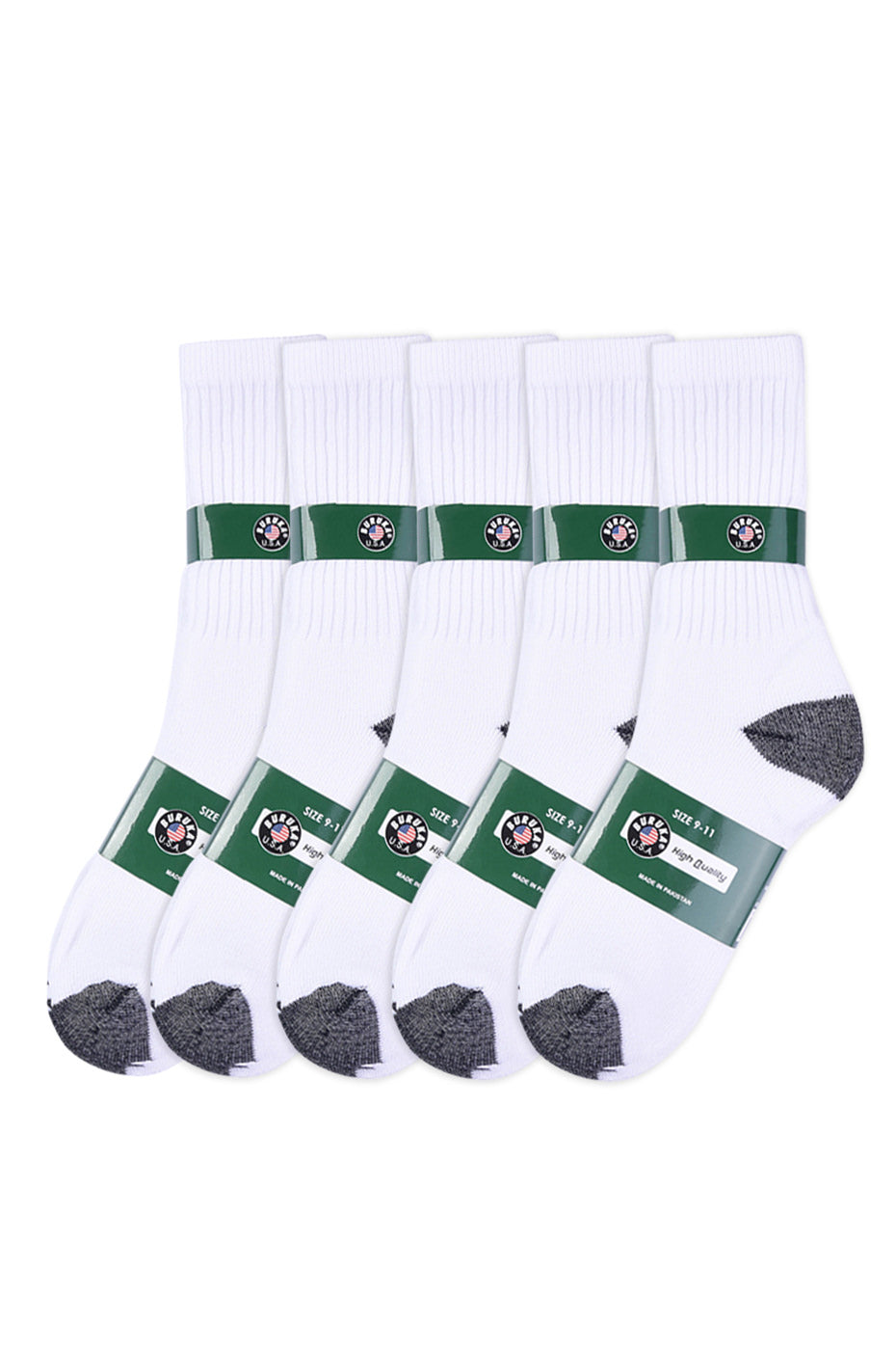 BURUKA CREW SPORTS SOCKS (BK275_BLACK) – Uni Hosiery Co Inc.