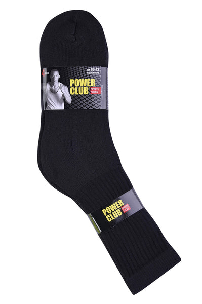 POWER CLUB CREW SPORTS SOCKS (PC274_B/P) – Uni Hosiery Co Inc.