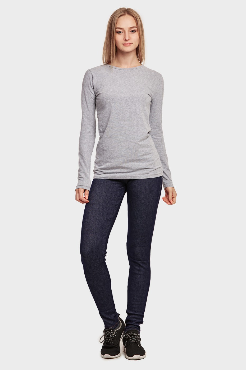 SOFRA LADIES POLAR FLEECE JEGGINGS (WP6000_BLUE) – Uni Hosiery Co Inc.